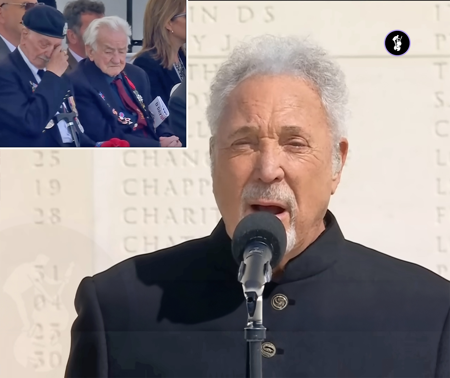 Sir Tom Jones Joins D-Day Commemorations With Tear-Jerking Performance ... Sir Tom Jones Joins D-Day Commemorations With Tear-Jerking Performance ...