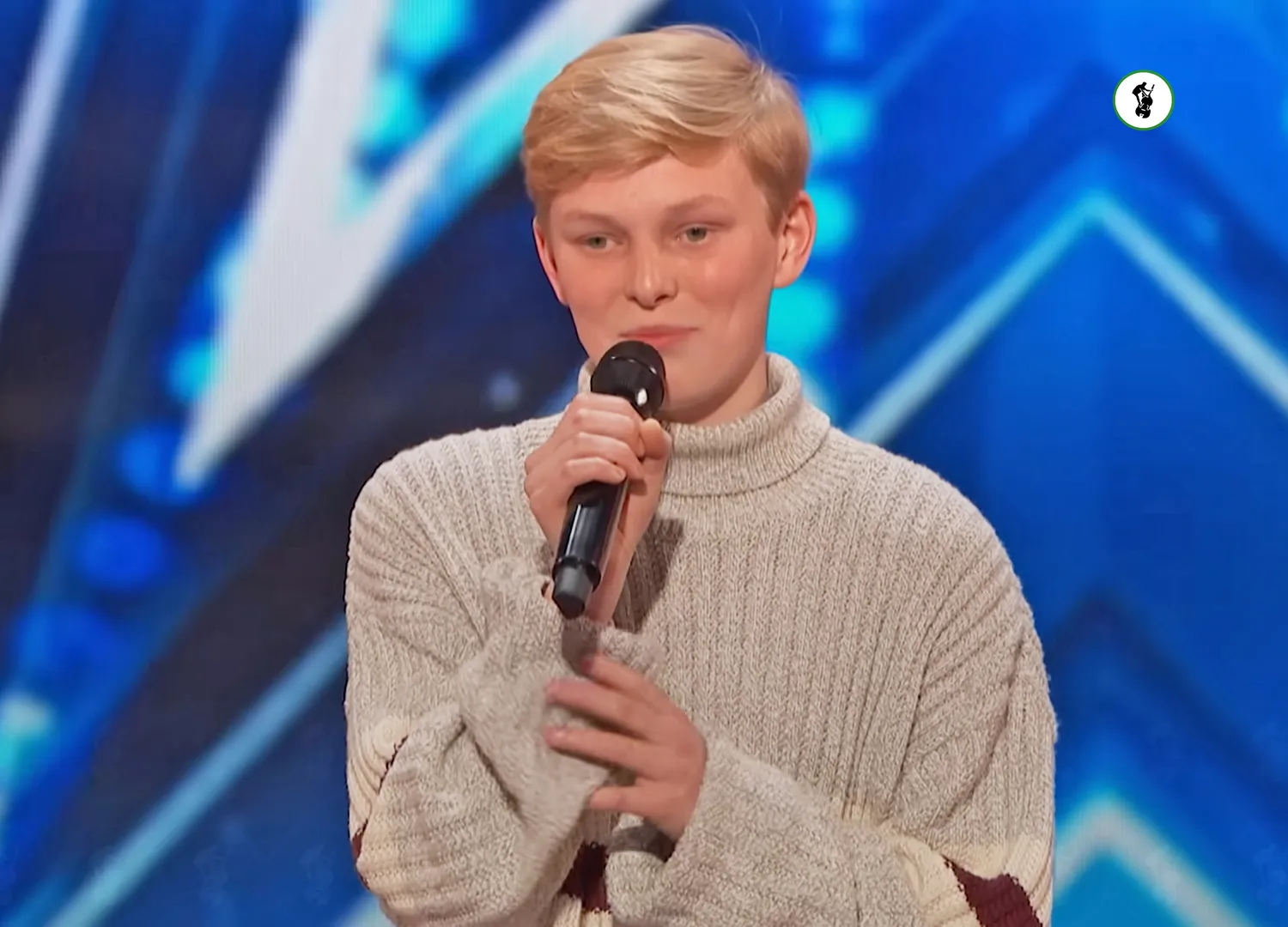 14 Year Old Singer Reid Wilson Gets Golden Buzzer And Ecstatic Reaction On Agt The Music Man